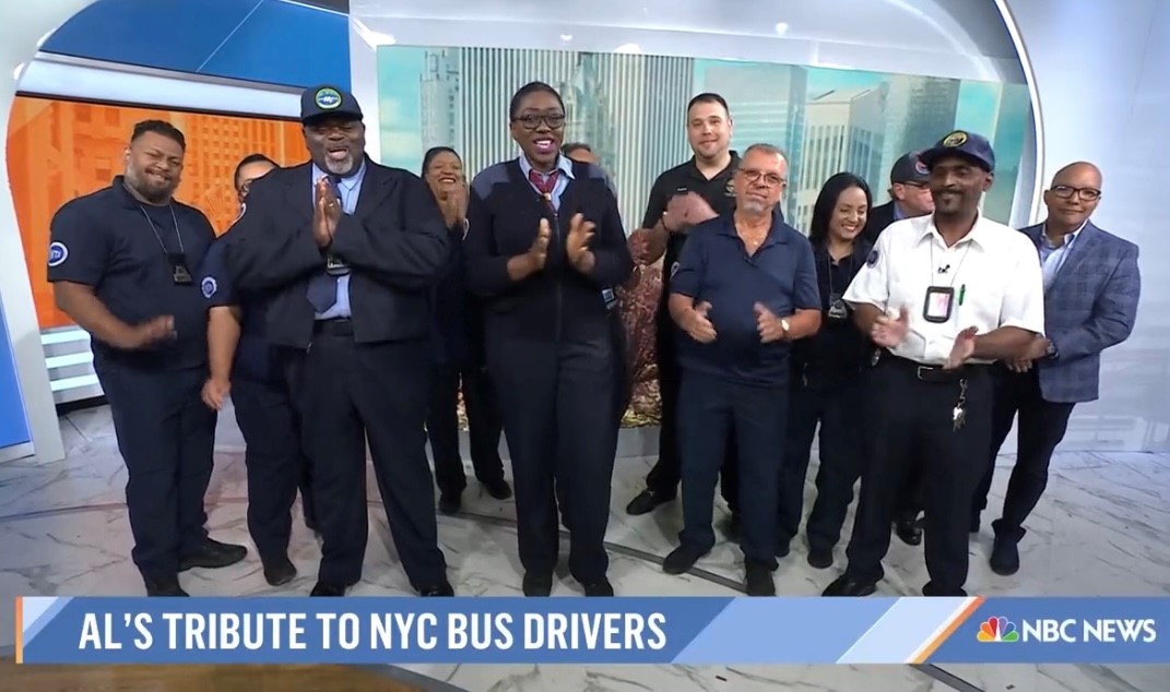 Manhattan Road Dispatcher Tyrone Lampkin on the Al Roker Morning Show Today! – Transit ...